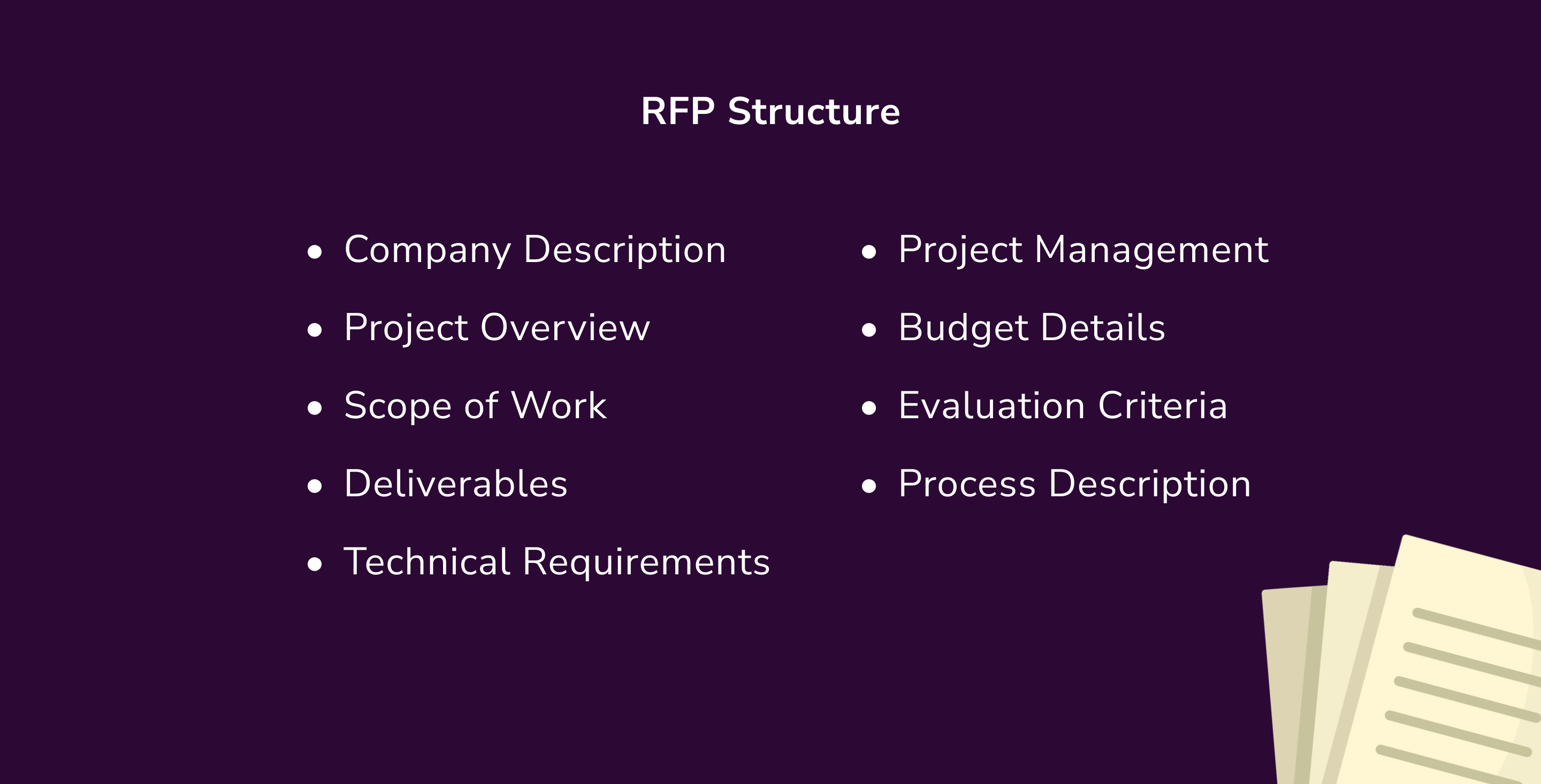 Guide to Writing a Proper Request For Proposal (RFP) in IT