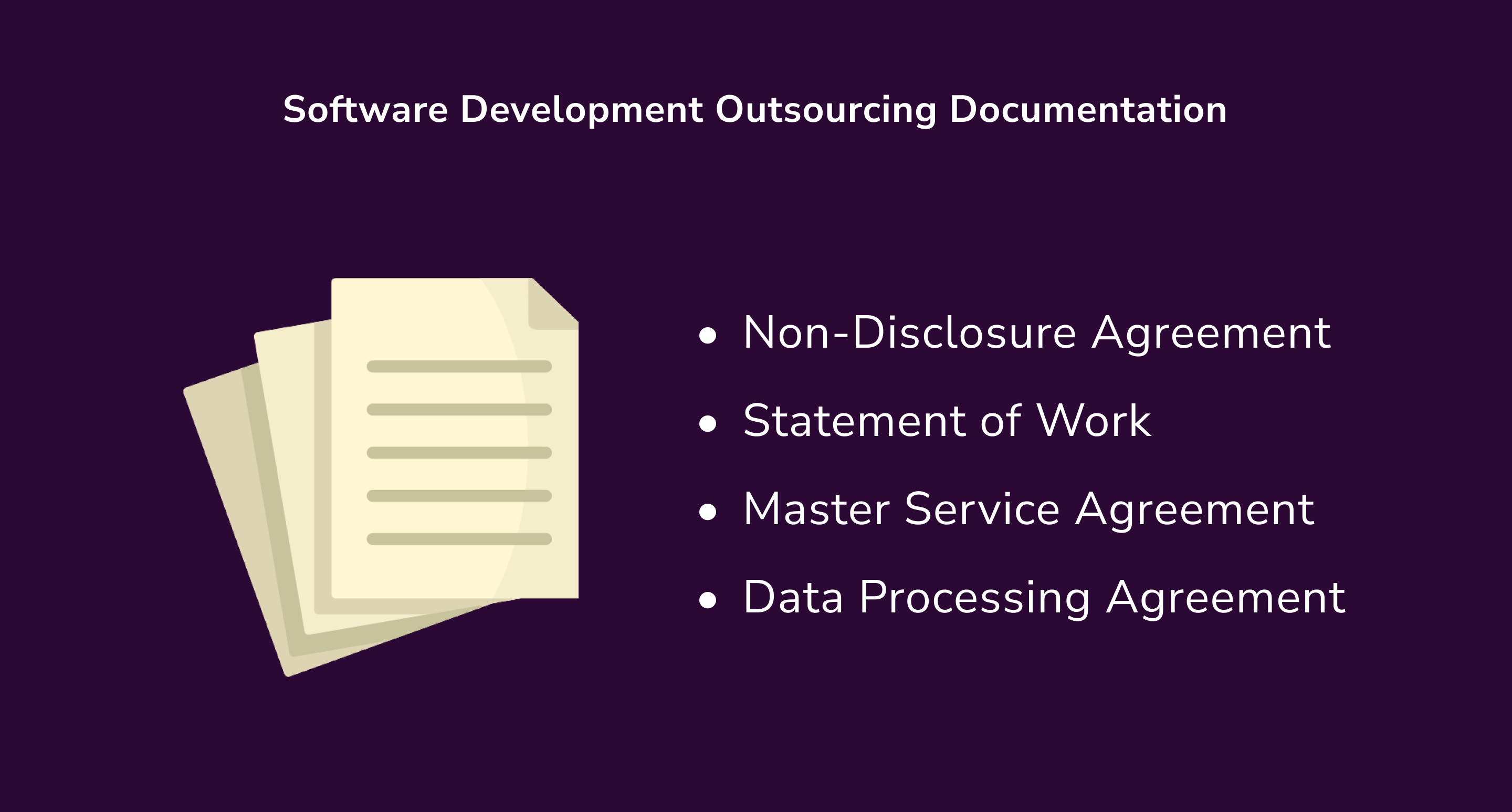 Guideline to Documents in Software Development Outsourcing