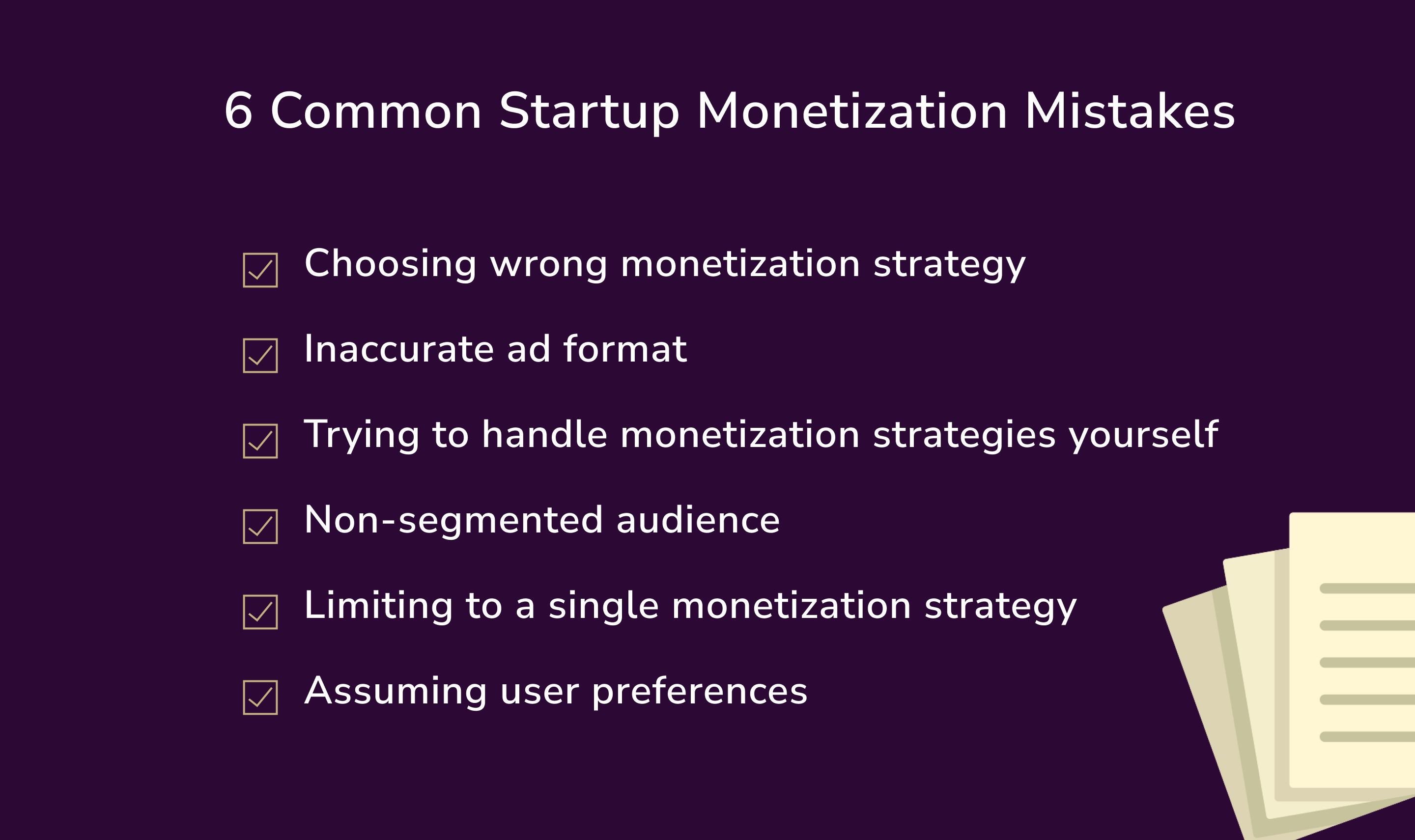 A Quick Guide to Startup Monetization Strategies and Models